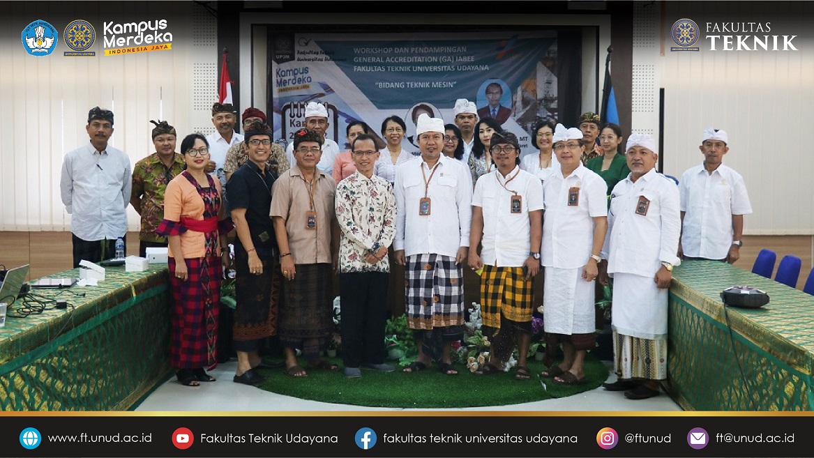 Workshop dan Pendampingan General Accreditation (GA) IABEE - Bali Politika