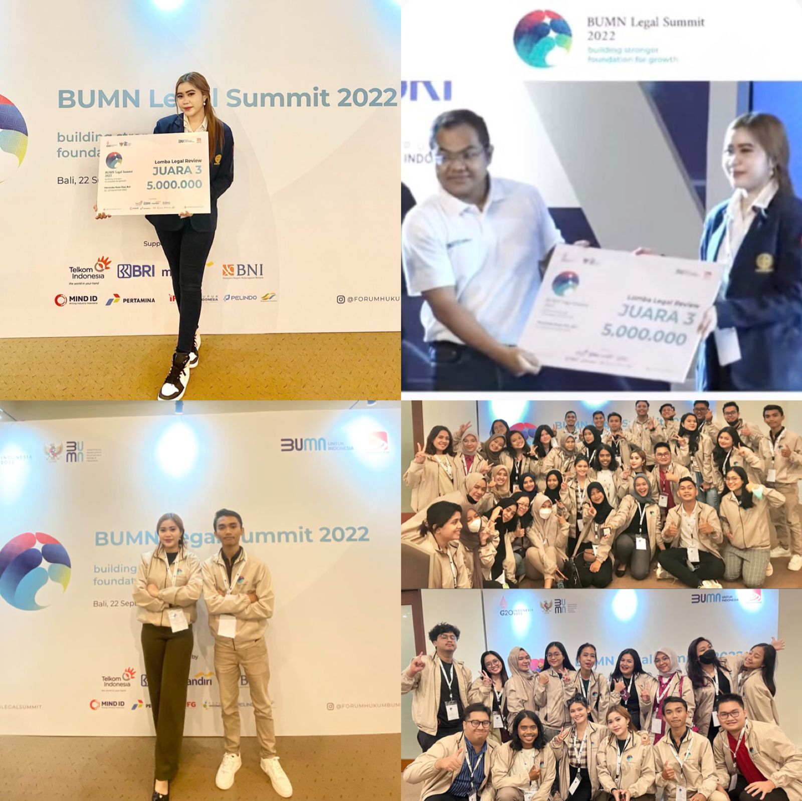 Perwakilan ALSA LC FH UNUD Berhasil Meraih Juara 3 - Bali Politika