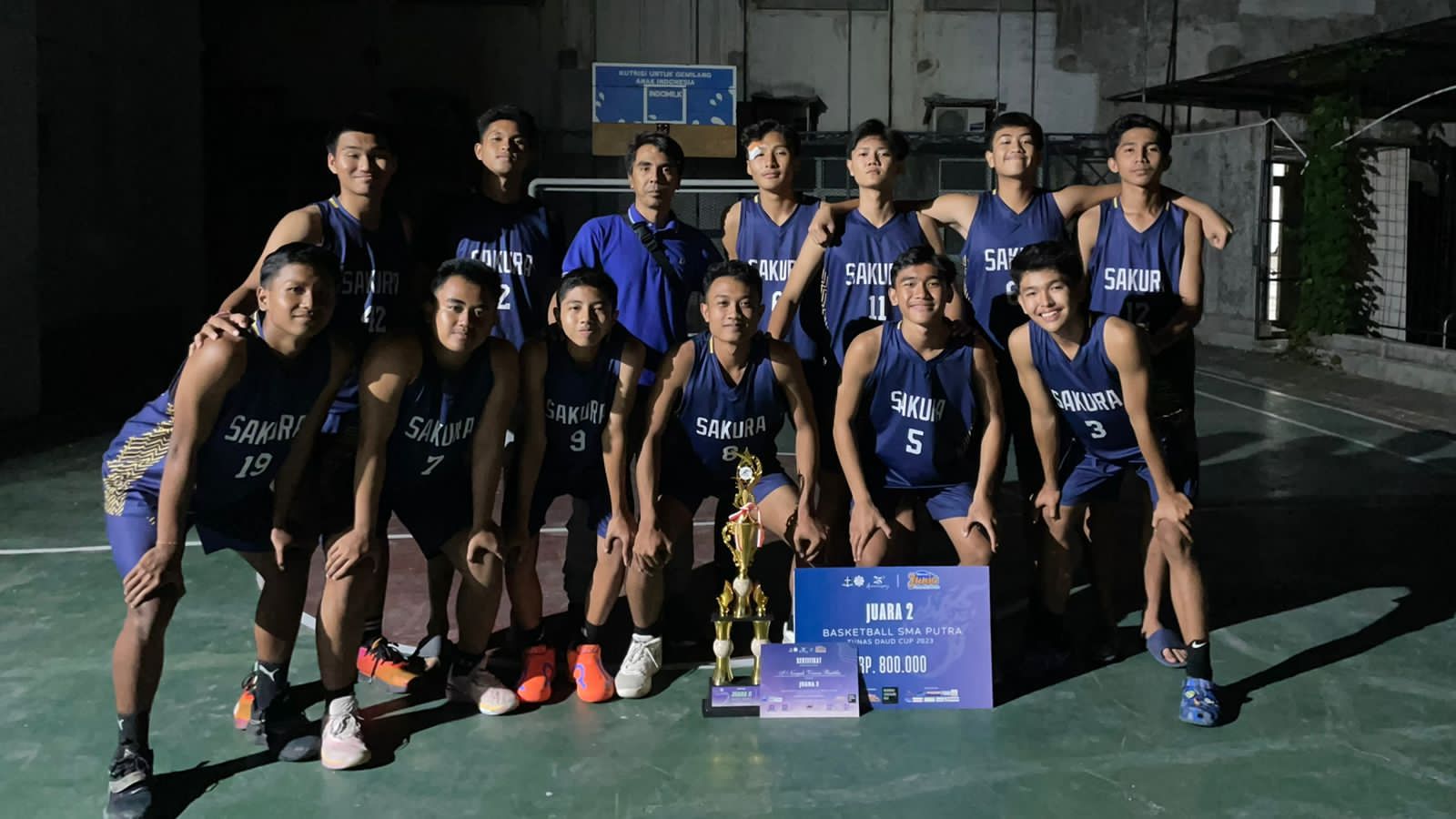 TIM BASKET SAKURA BERHASIL MERAIH JUARA 2 DALAM PERTANDINGAN TUNAS DAUD ...