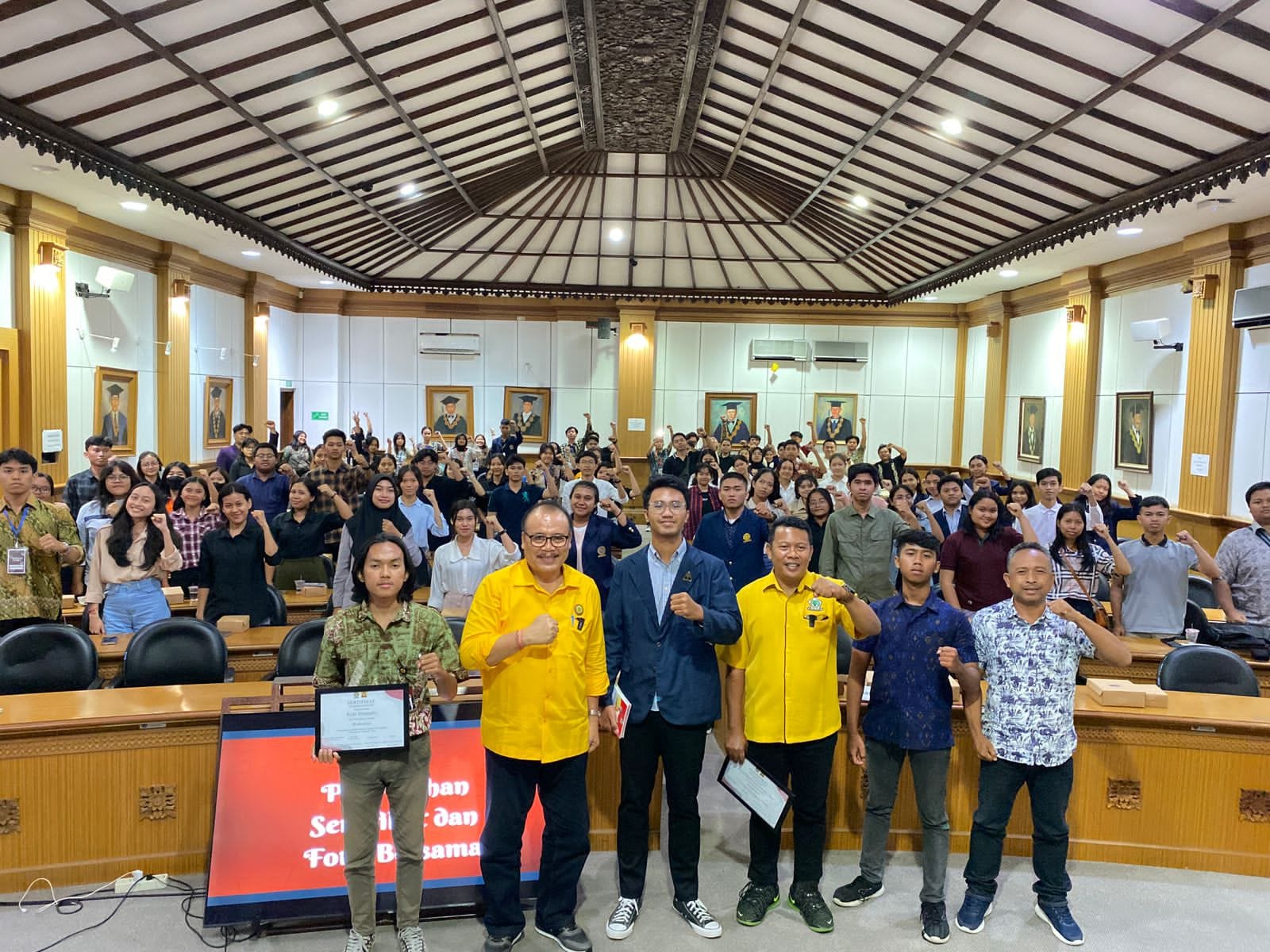 NasDem, PKS, Hanura Jerih, Hanya Golkar Bali yang Penuhi Undangan BEM Unud - Bali Politika